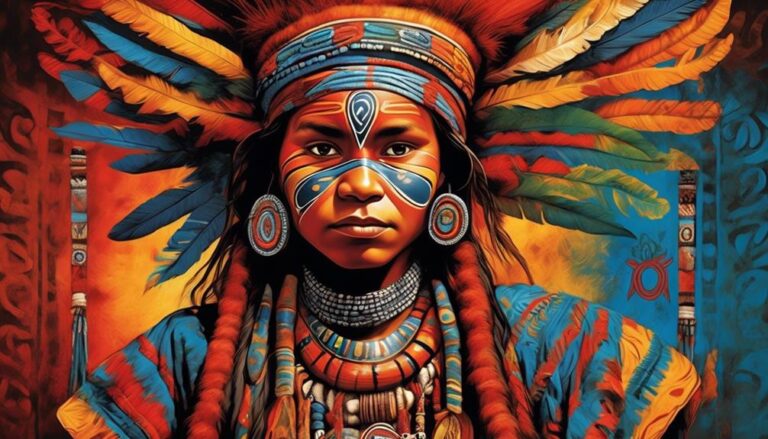 Aboriginal Face Paint - FATSIL