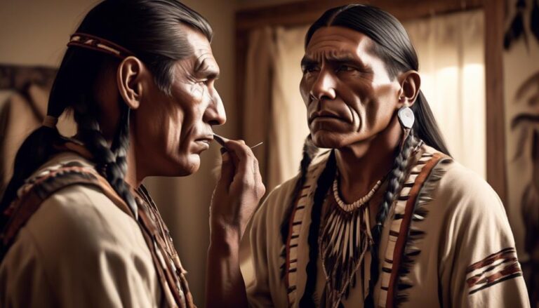 Native American Can't Grow Beard - FATSIL