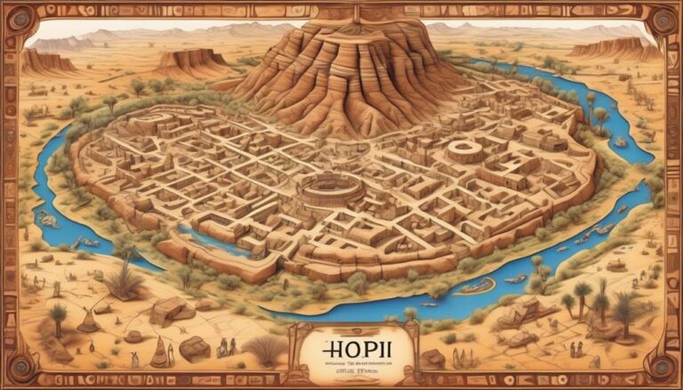 A Map of Where the Hopi Tribe Lived - FATSIL