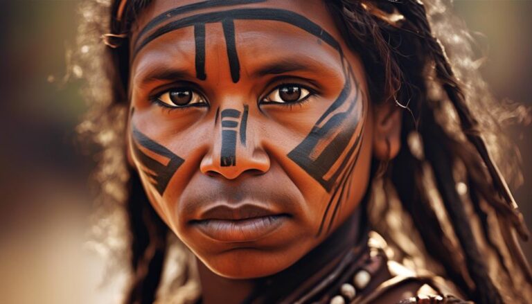 Aboriginal Face Paint - FATSIL